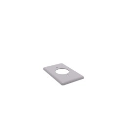 COVER PLATE PVC RIGID 1G 1-RECEPTACLE 20A | Guillevin