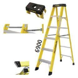 STEP LADDER FIBERGLASS 4' TYPE 1A 300LBS YELLOW | Guillevin