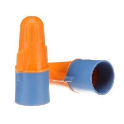 CONNECTOR SPRING 2C#22 TO 3C#12 WIRE PROMO ORANGE/BLUE | Guillevin