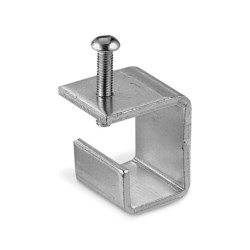 CABLE TRAY COVER CLAMP STEEL ZINC PLATED | Guillevin