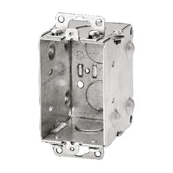 BOX METAL 1G 3X 2X 2-1/2"D 4-HOLES 1/2" KO | Guillevin