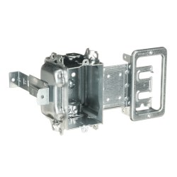 Power/Communication gangable box 3 in H x 2 in W x 2-1/2 in D 1PO OFF ...