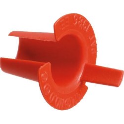 ANTI-SHORT BUSHING PLASTIC 1-1/4" RED 10/BAG | Guillevin