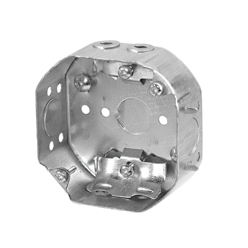 BOX METAL OCTAGONAL 4X 1-1/2"D W/ 1/2" KO FOR NMD CABLE | Guillevin