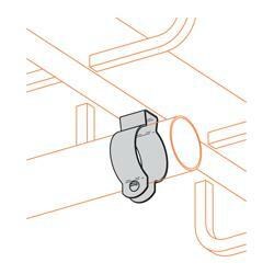 FASTENER 11/32" HOLE FOR 3" EMT-RIG CONDUIT | Guillevin