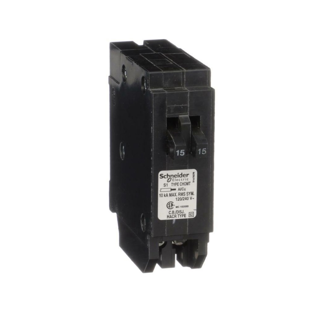 BREAKER TWIN 15A 1P + 15A 1P 120V PLUG-IN | Guillevin