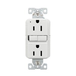 RECEPTACLE DUPLEX AFCI 15A 2P 3W 120V WHITE | Guillevin