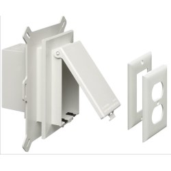 BOX RECESSED WEATHERPROOF 1G WITH COVER WHITE | Guillevin