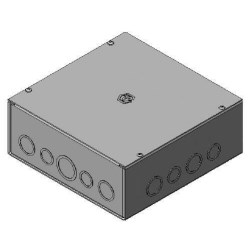 Electrical Enclosure Screwed Cover NEMA 1 6X6X4" D-S-060604 | Guillevin