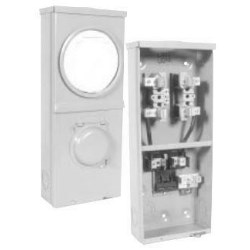 METER SOCKET 100A 120/240V 4-JAW WITH BREAKER | Guillevin