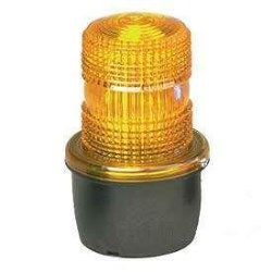 STROBE LIGHT 1/2" MALE PIPE MOUNT 120V AMBER | Guillevin