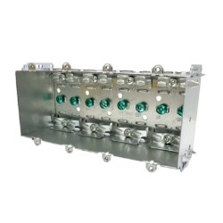 DEVICE BOX 2-1/2 IN. DEEP 4 GANG LOOMEX CLAMP 10 PER CASE | Guillevin
