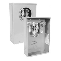 METER SOCKET 200A 600V UNDERGROUND 1/2" COMPRESSION STUDS | Guillevin