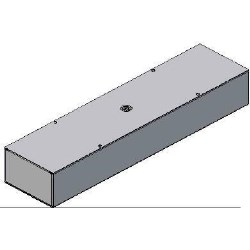 SPLITTER TROUGH ALUMINUM 225A 3 WIRE NEMA 1 24X8X5" | Guillevin