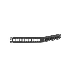 NETKEY ANGLE FLUSH PATCH PANEL 24-PORT | Guillevin
