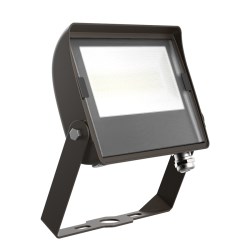 FIXTURE LED FLOOD 30W 4000K KNUCKLE MOUNT BRONZE | Guillevin