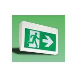 PLASTIC PICTOGRAM EXIT SIGN 1-FACE 4.2W LED 120/347V | Guillevin