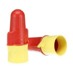 CONNECTOR SPRING 2C#18 TO 2C#8 WIRE 4000/PK RED/YELLOW | Guillevin
