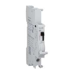 Auxiliary contact, Multi9 M9A, SD, 1 C/O, 2mA to 100mA, 24VAC to 250VAC ...