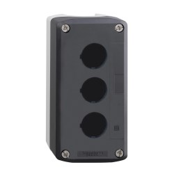 ENCLOSURE 3-HOLE FOR 22MM CONTROL STATION GREY | Guillevin