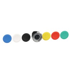 HEAD OPERATING FOR 22MM FLUSH PUSHBUTTON 6-COLOR CAPS | Guillevin