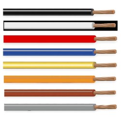 Electrical Wire TEW 16 AWG 26 Strands 600 V Blue 150 m TEW1626BLUX150 ...