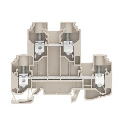 Multi-tier modular terminal, Screw connection, dark beige, 10 mm², 800 ...