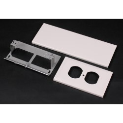 DUPLEX REC COVER 30 SERIES WHITE | Guillevin