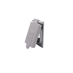 COVER PLATE PVC RIGID 1G WE.P. 1 RECEPTACLE SINGLE 15A | Guillevin