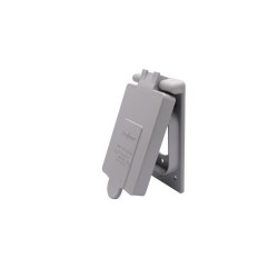COVER PLATE PVC RIGID 1G WE.P. 1 RECEPTACLE SINGLE 30A | Guillevin